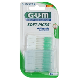 GUM Soft Picks + Fluoride - Tanntråd & Tannpirkere - GUM | Shopping4net