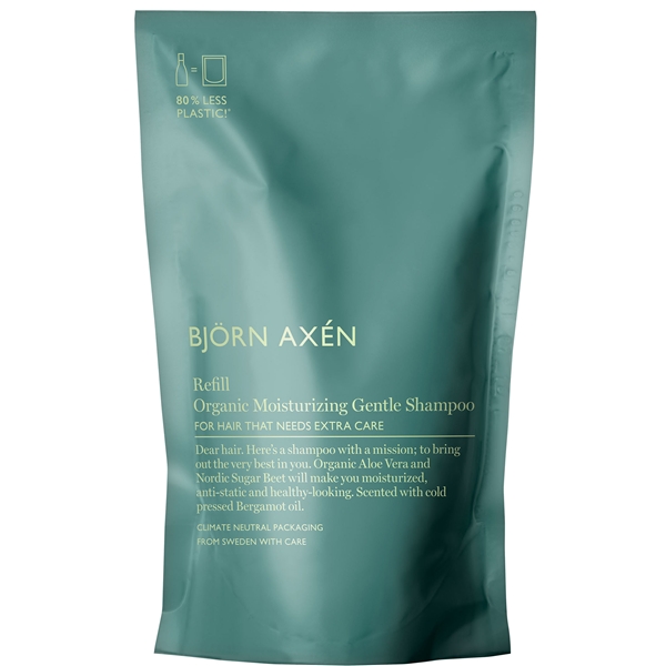 Refill Organic Moisturizing Gentle Shampoo - Björn Axén - Sjampo ...