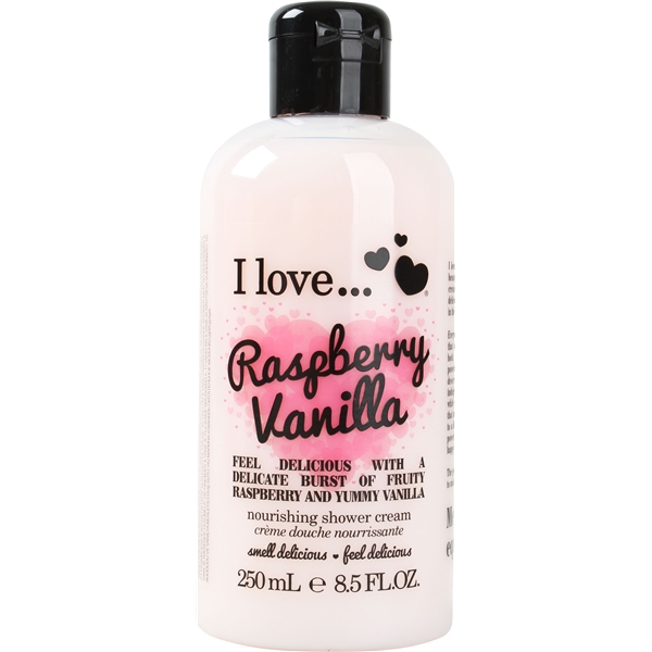 Raspberry Vanilla Shower Gel - I Love... - Dusjgelé & såpe | Shopping4net