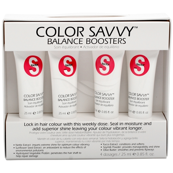 S Factor Color Savvy Balance Boosters - TIGI - Hårkur | Shopping4net