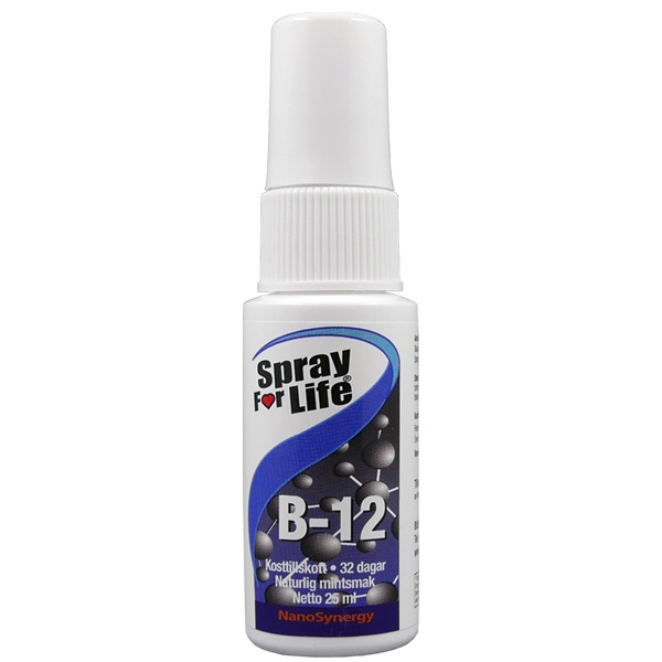 B12-spray - B-vitaminer - Bättre hälsa | Shopping4net