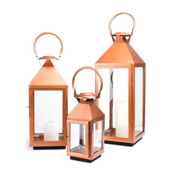 Lyslykt Kobber - Lyselykter og lysestaker - Lord Nelson | Shopping4net