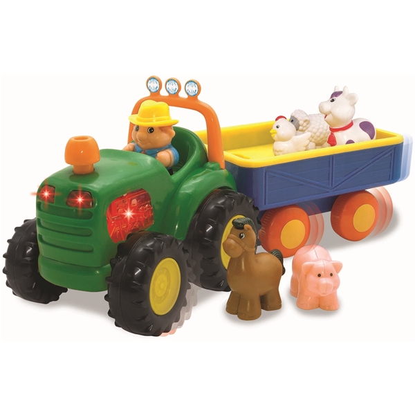 Happy Baby Traktor + Tilhenger - Kjøretøy - Happy Baby | Shopping4net
