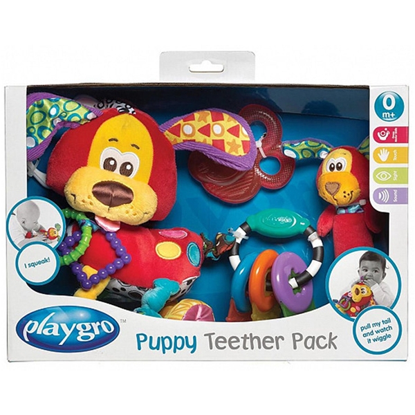 Playgro Puppy Teether Pack - Bite & rangle - Playgro | Shopping4net