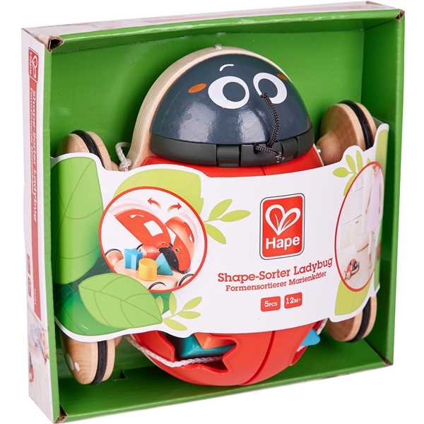 Hape Shape Sorter Ladybug - Aktivitetsleker - Hape | Shopping4net