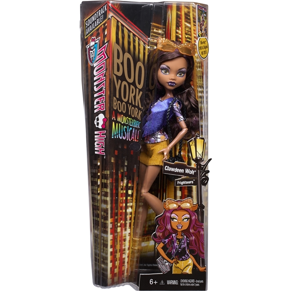 Monster High Boo York Clawdeen Wolf - Monster High - Monster High ...