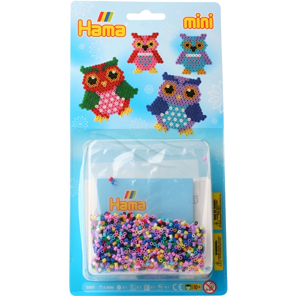 Hama Mini Perler 5507 - Ugler - Perler - Hama | Shopping4net
