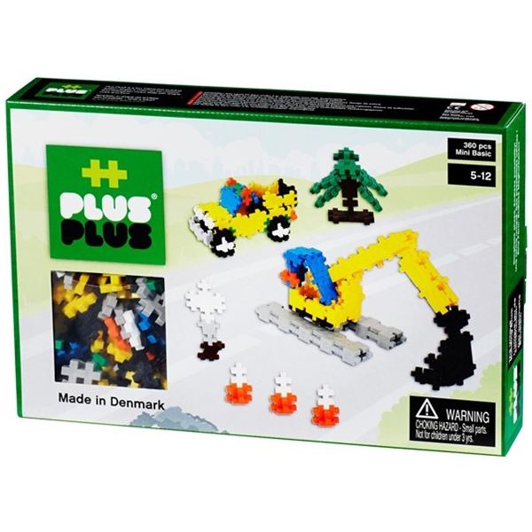 Plus Plus MINI Basic 360 Road Construction - Aktivitetsmateriell - Plus ...