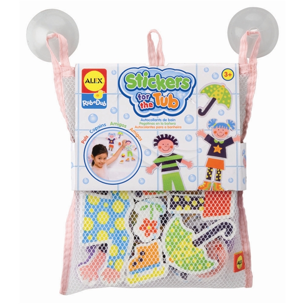 Rub a Dub - Badekar-stickers Venner - Badeleker - Alex | Shopping4net