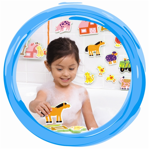 Rub a Dub - Badekar-stickers Bondegård - Badeleker - Alex | Shopping4net