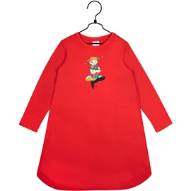 Pippi Hugs Nattkjole Rød - Soveklær - Pippi Långstrump | Shopping4net