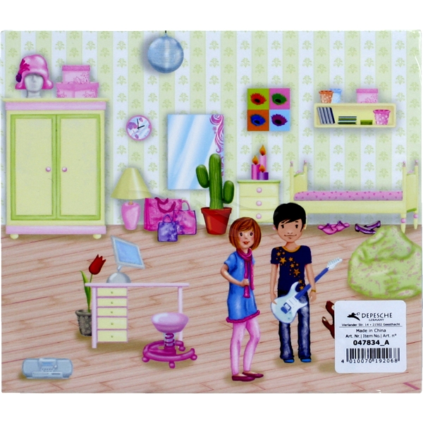 Sweet Home Ungdomsrom - Små Stickers - Aktivitetsbøker - Depesche ...