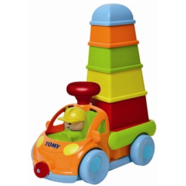 Tomy Pack Stack Play Truck - Aktivitetsleker - Tomy | Shopping4net